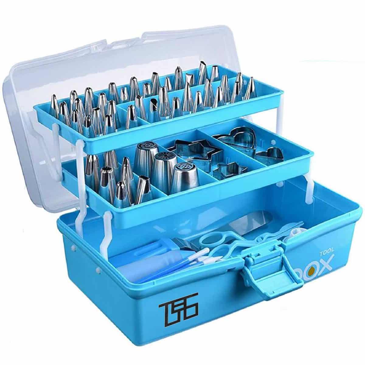 Blue Cake Decorating Tool Box • TPCLtd • The Party Cake Ltd